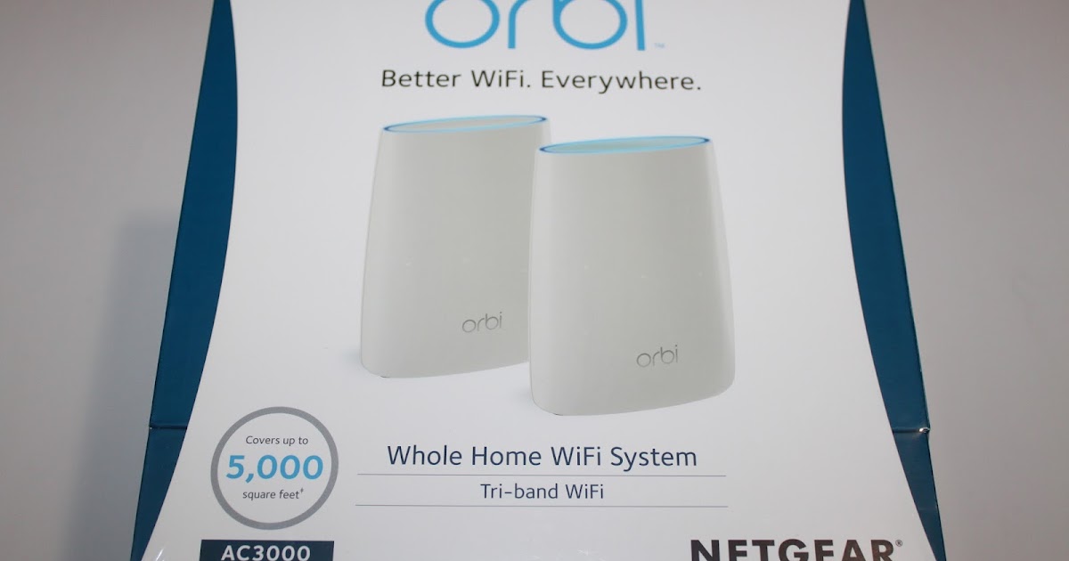 Stereowise Plus: NETGEAR Orbi WiFi System AC3000 RBK50 Review
