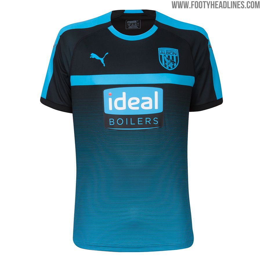 West Bromwich Albion 18-19 Away & Third Kits Revealed - Footy Headlines