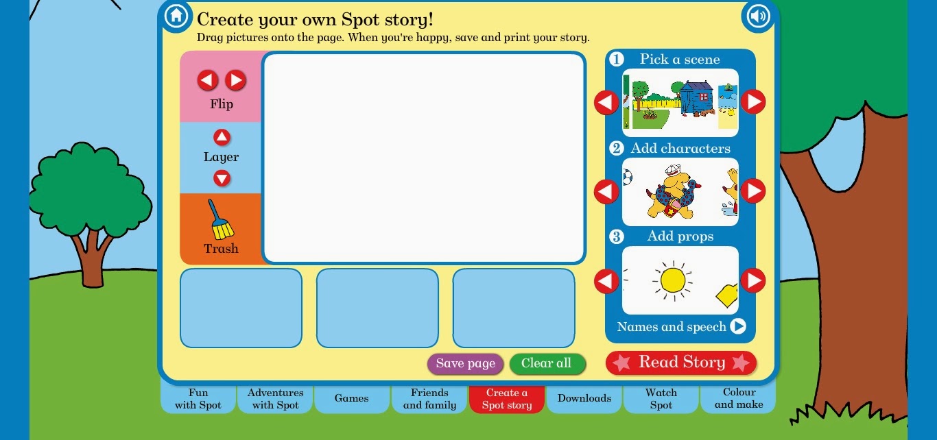 Little Medha Growing Up: Splendid Sites - Fun With Spot