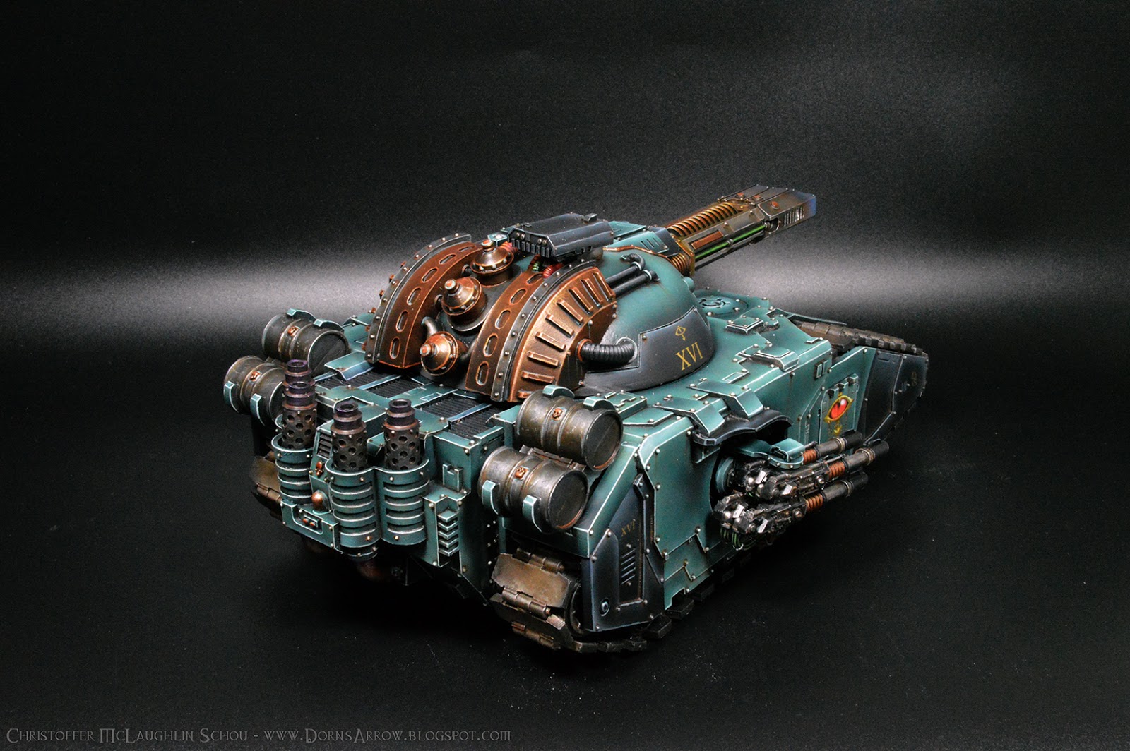 Dorn's Arrow: Glaive Super-heavy Special Weapons Tank - Sons of Horus