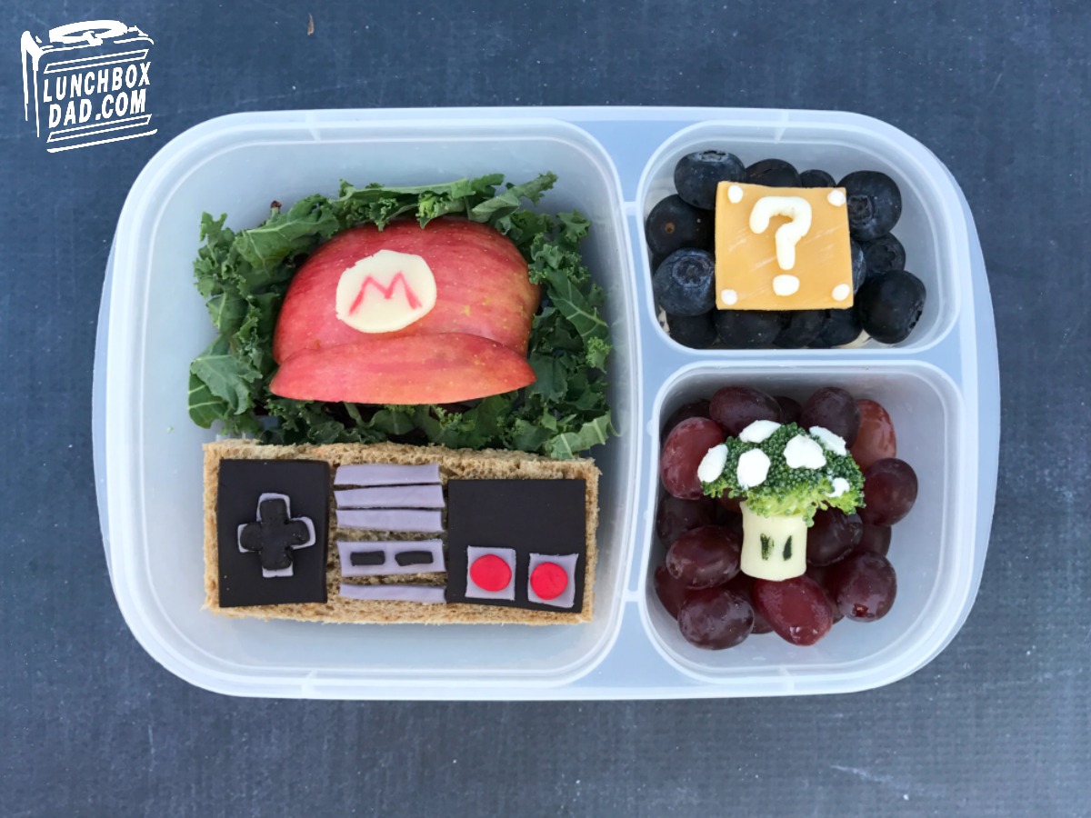 Lunchbox Dad: Super Mario Brothers Lunch and Visit to Nintendo HQ!