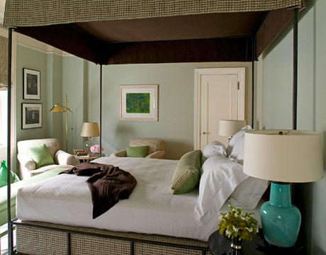 Modern Country Style: Farrow and Ball Parma Gray: Colour Study