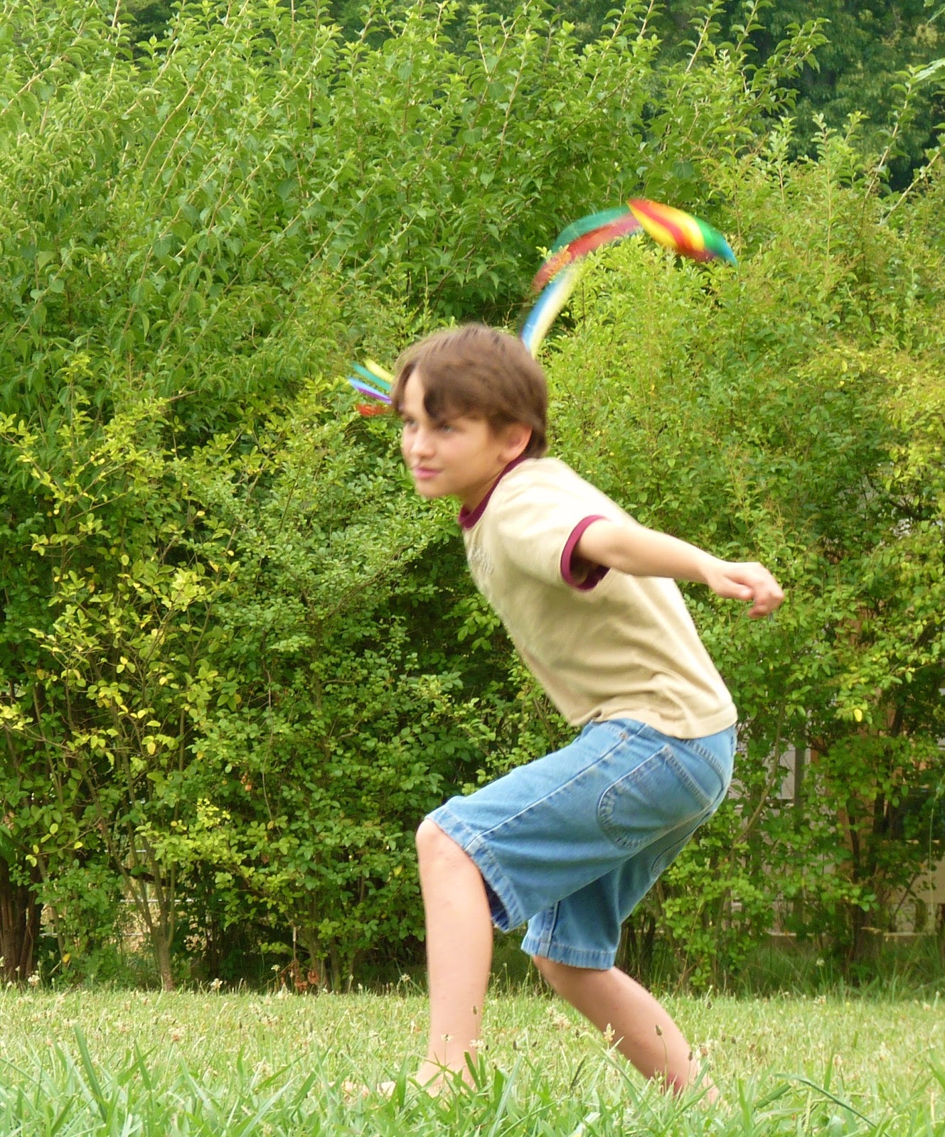 At the Butterfly Ball: Comet throwing toy tutorial
