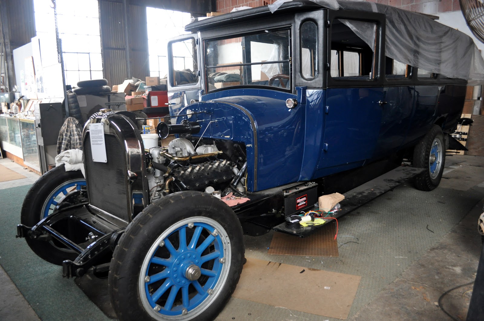 Just A Car Guy: 1924 Cadillac 20 passenger bus, from a barely ...