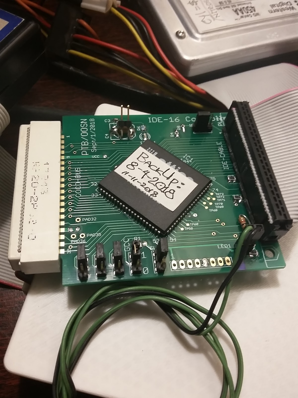 Compact IDE Controller PCB