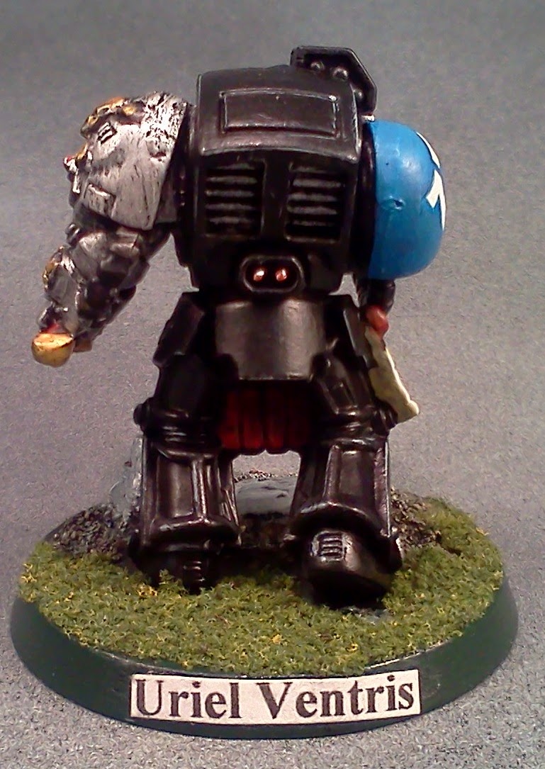 Lou Rollins Miniatures: Uriel Ventris: Deathwatch Captain!