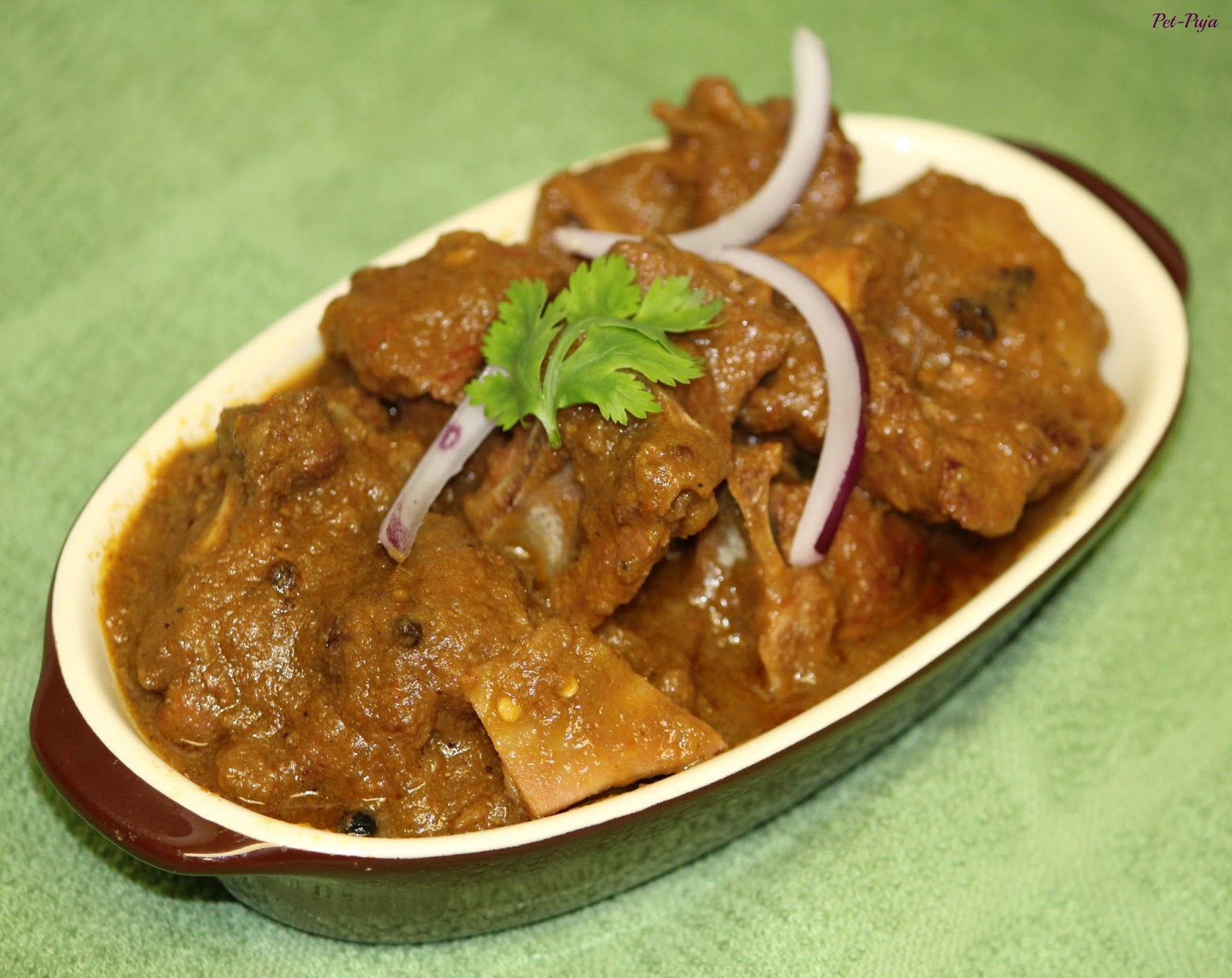 Pet-Puja: Mutton Kosha - Mutton Curry