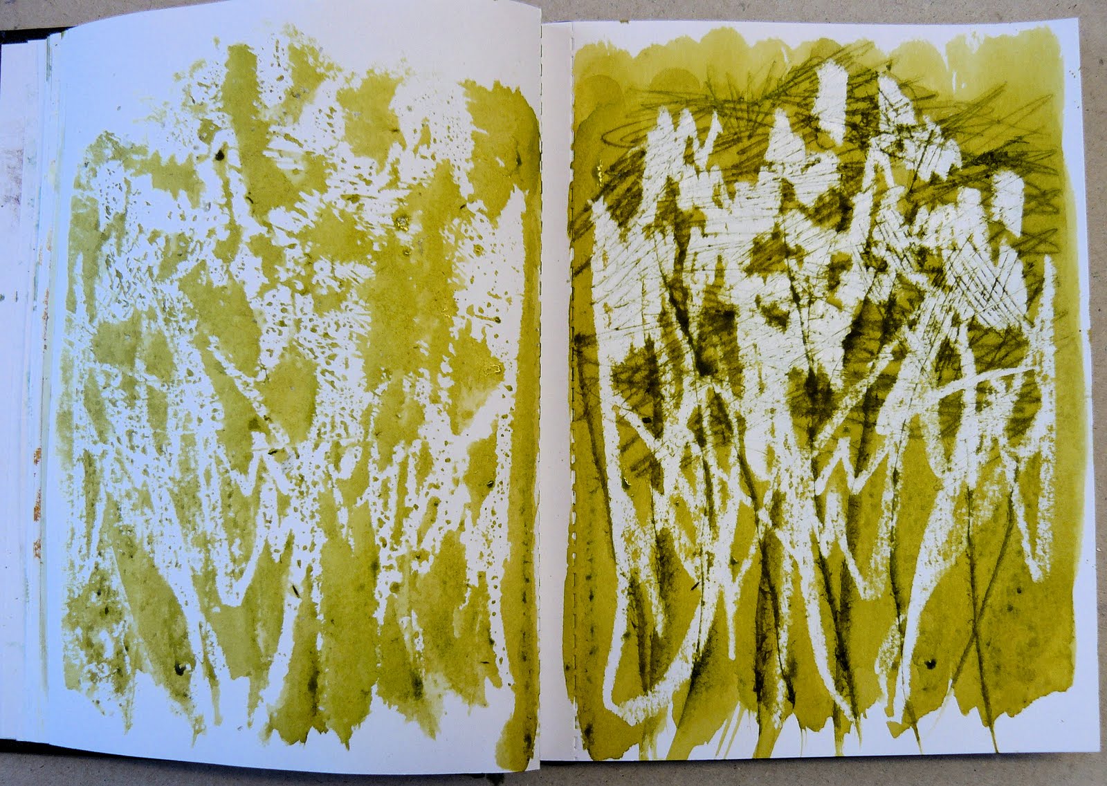 Wax Resist Drawing at Kara Davenport blog