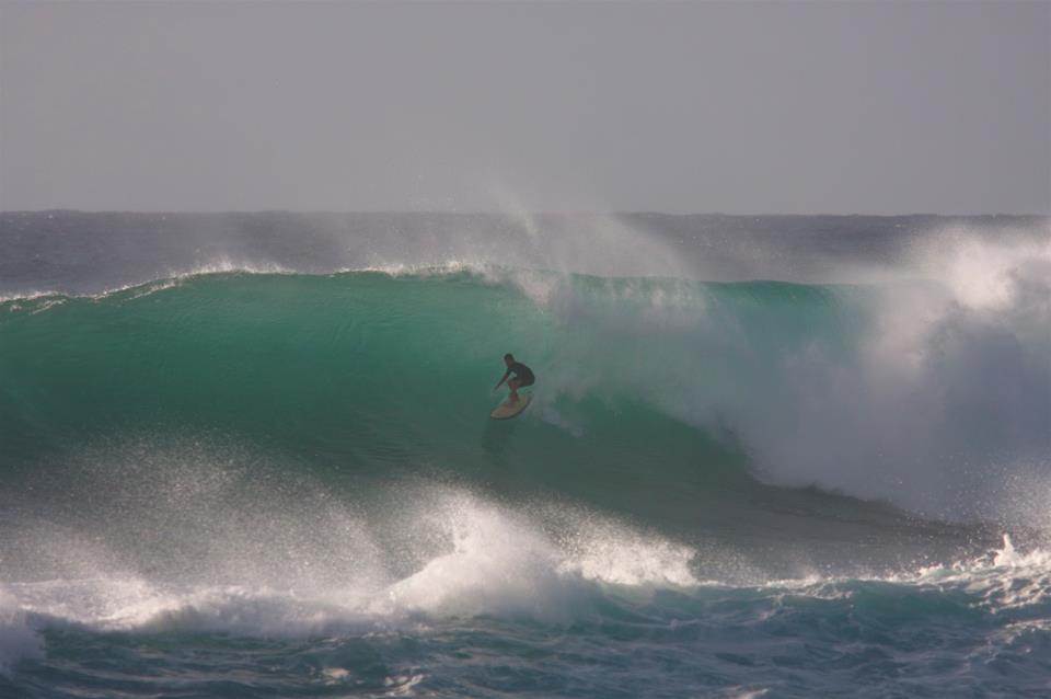 Lyle Carlson Surfboards: Grant Twiggy Baker Big Wave Gun North Shore Oahu