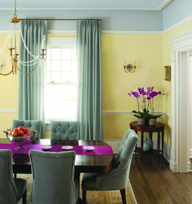 Factory Paint & Decorating: Lemon Sorbet - Benjamin Moore Color of the ...