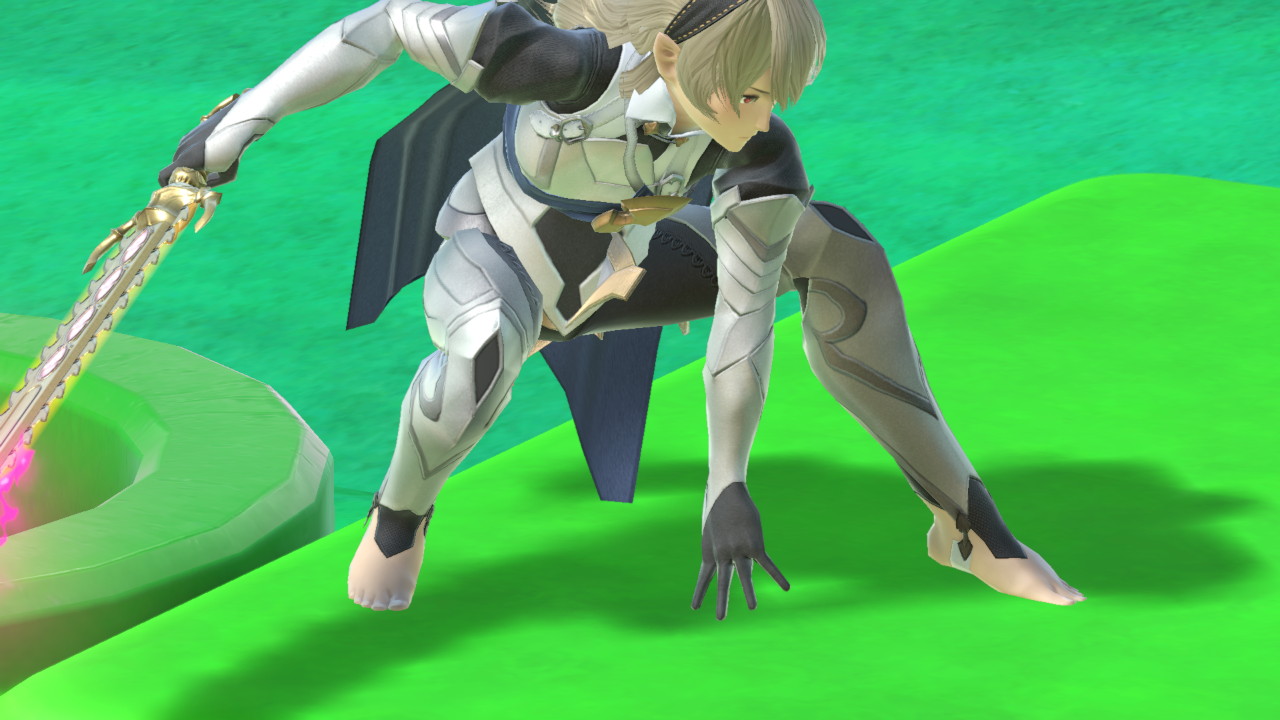 Anime Feet: Super Smash Bros Ultimate: Female Corrin