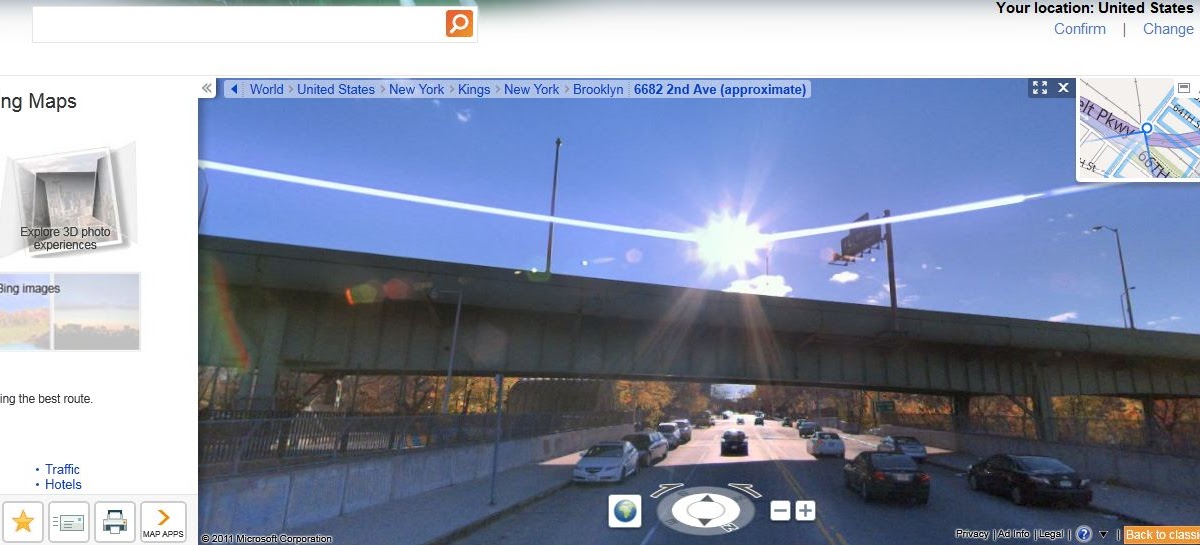 Living Online: Bing Maps Launches Streetside