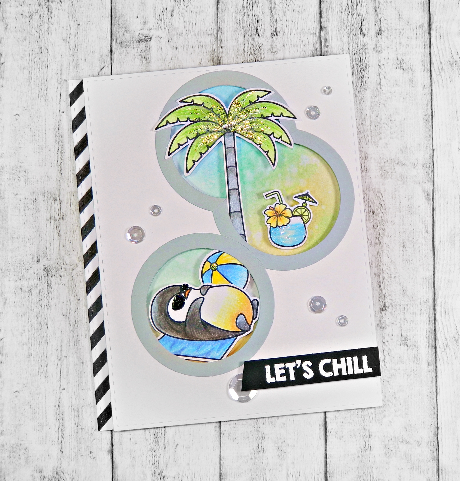Let's Chill - Handmade Card