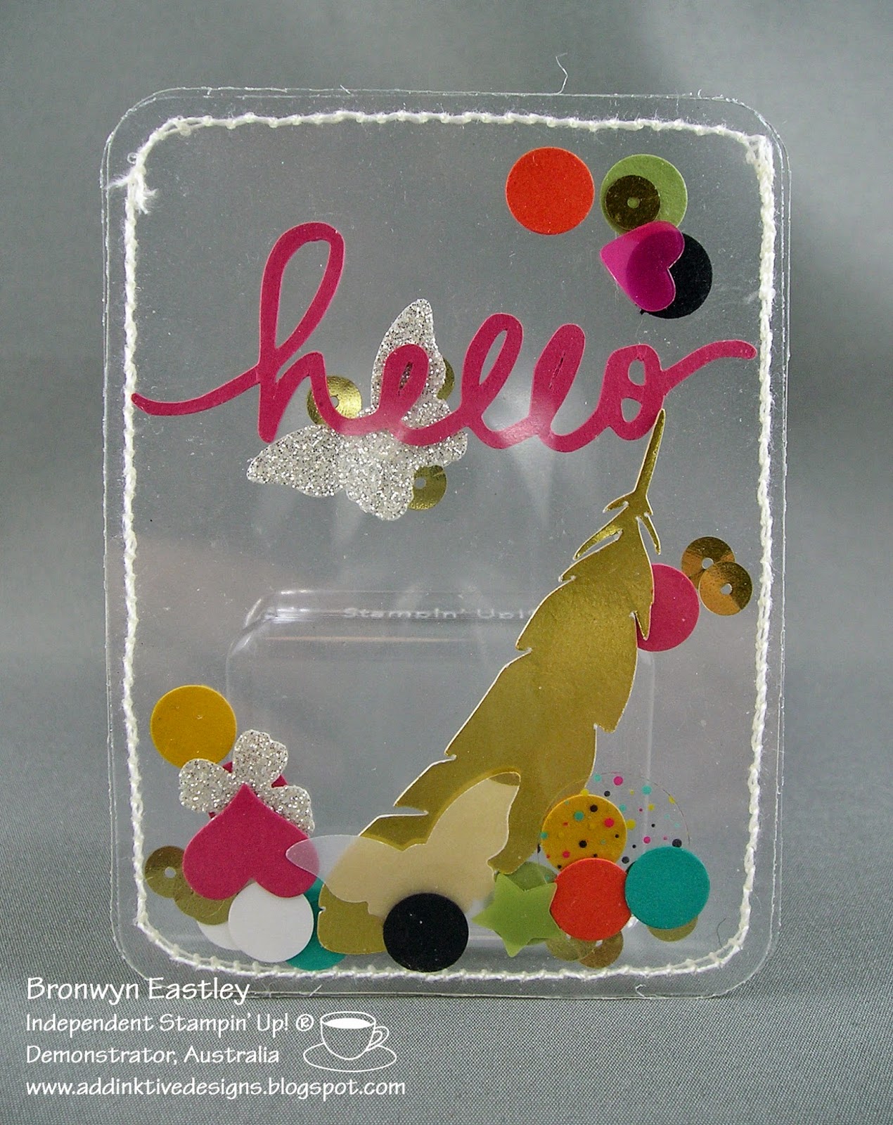 Project Life Confetti Pocket Card for the Friday Mashup