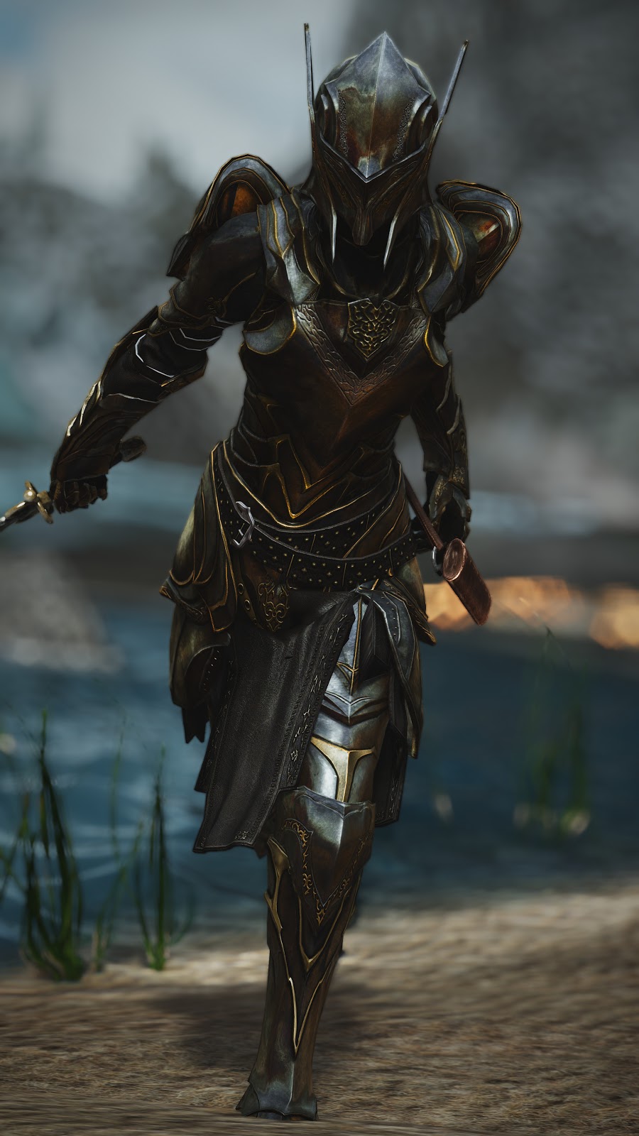 Reinforced Ebony Armor UNP 4K