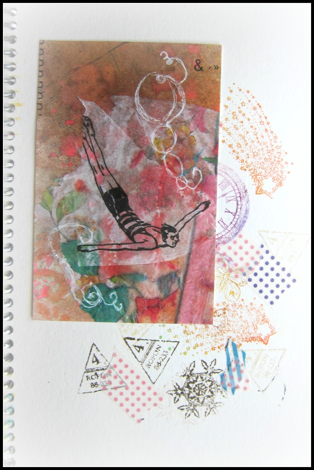 Collage Journal Pages - Marcia Beckett
