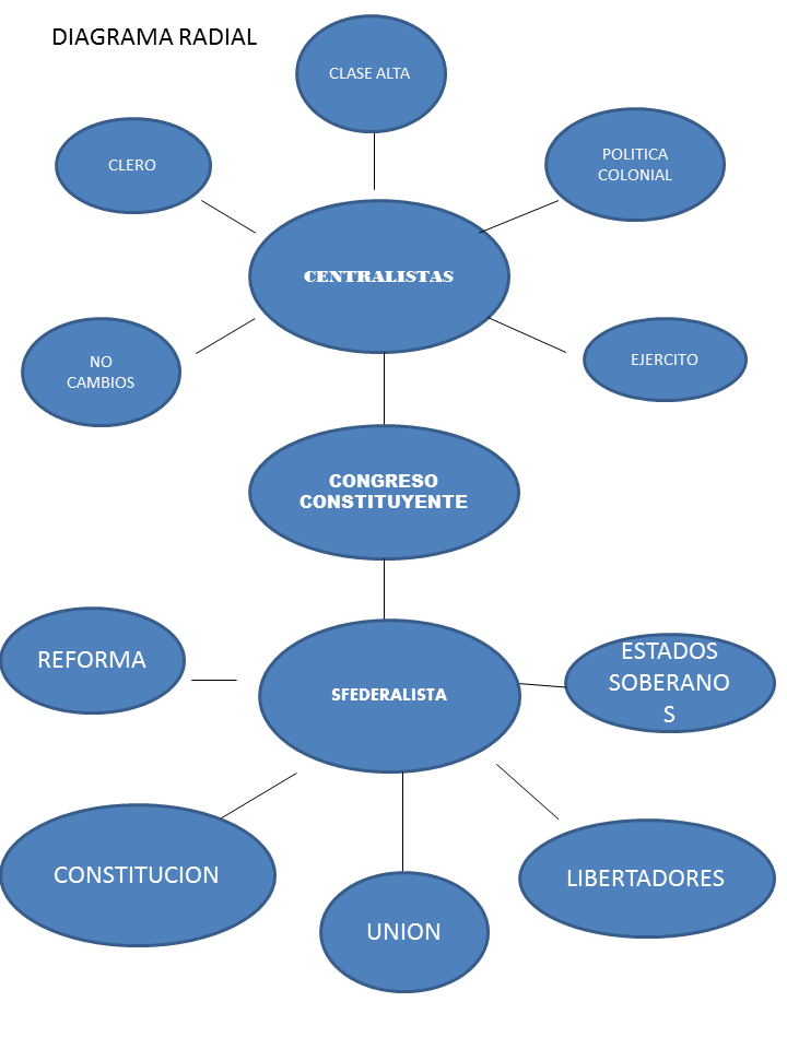 Lupita tics: diagrama radial
