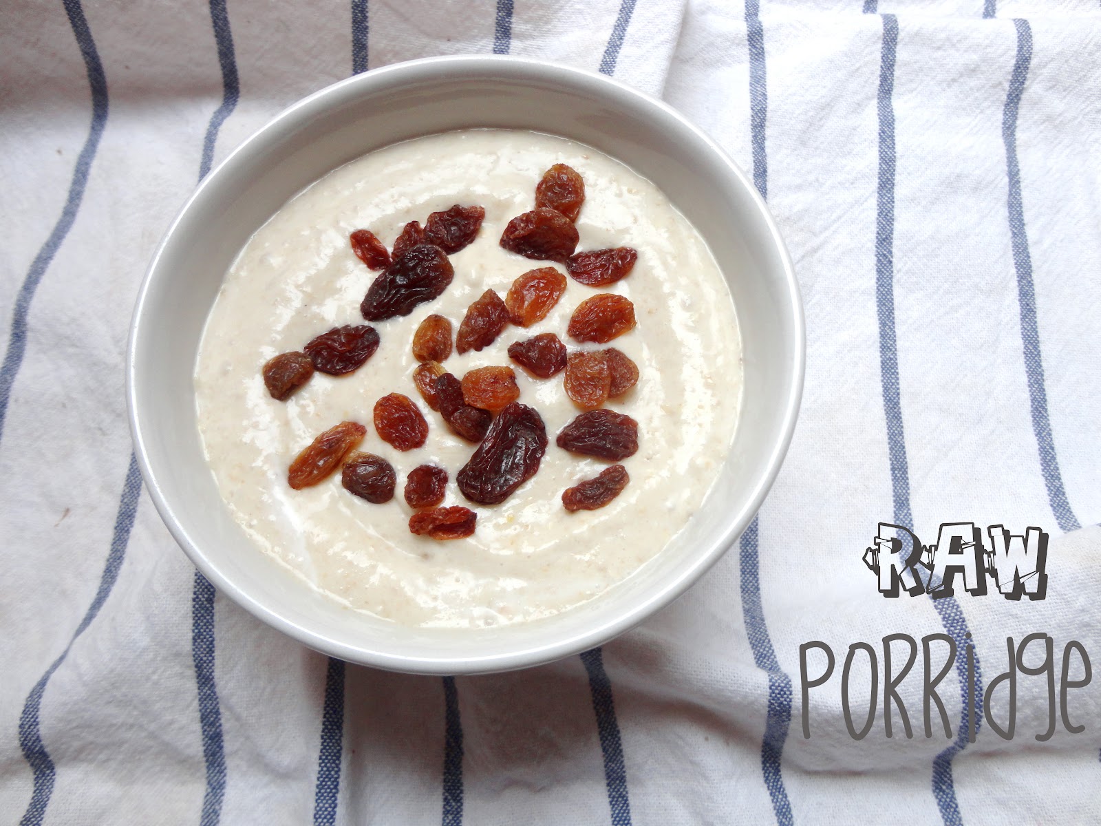 cocinaros: Raw Porridge (Porridge crudivegano)