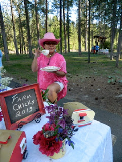 Girl Camping: Pretty In Pink At The Farm Chicks Campout