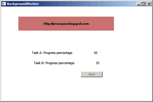 [c# Multithreading] BackgroundWorker - Programming Experience