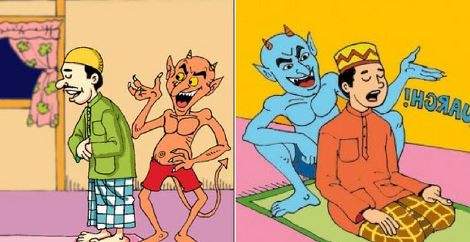 Mari Mengenal Jenis Setan. (1) Khanzab, Setan Spesialis Sholat ...