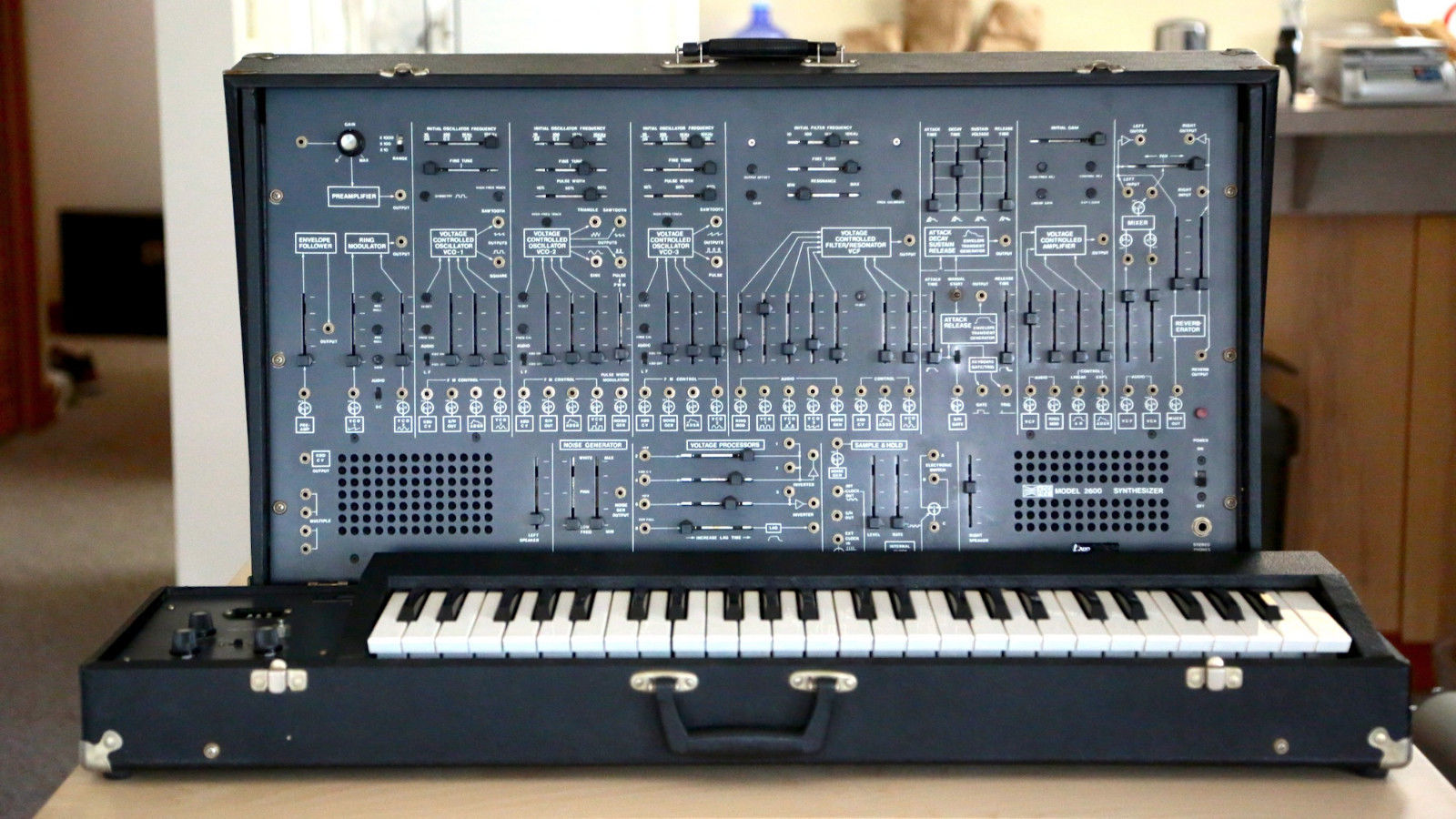 MATRIXSYNTH: Arp 2600 + Keyboard Rare Vintage Analog Modular ...