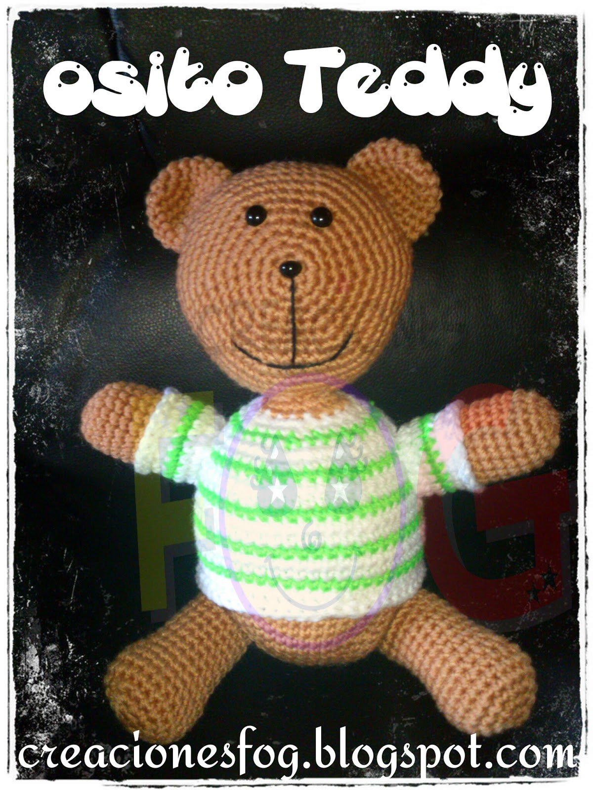 amigurumi osito Teddy