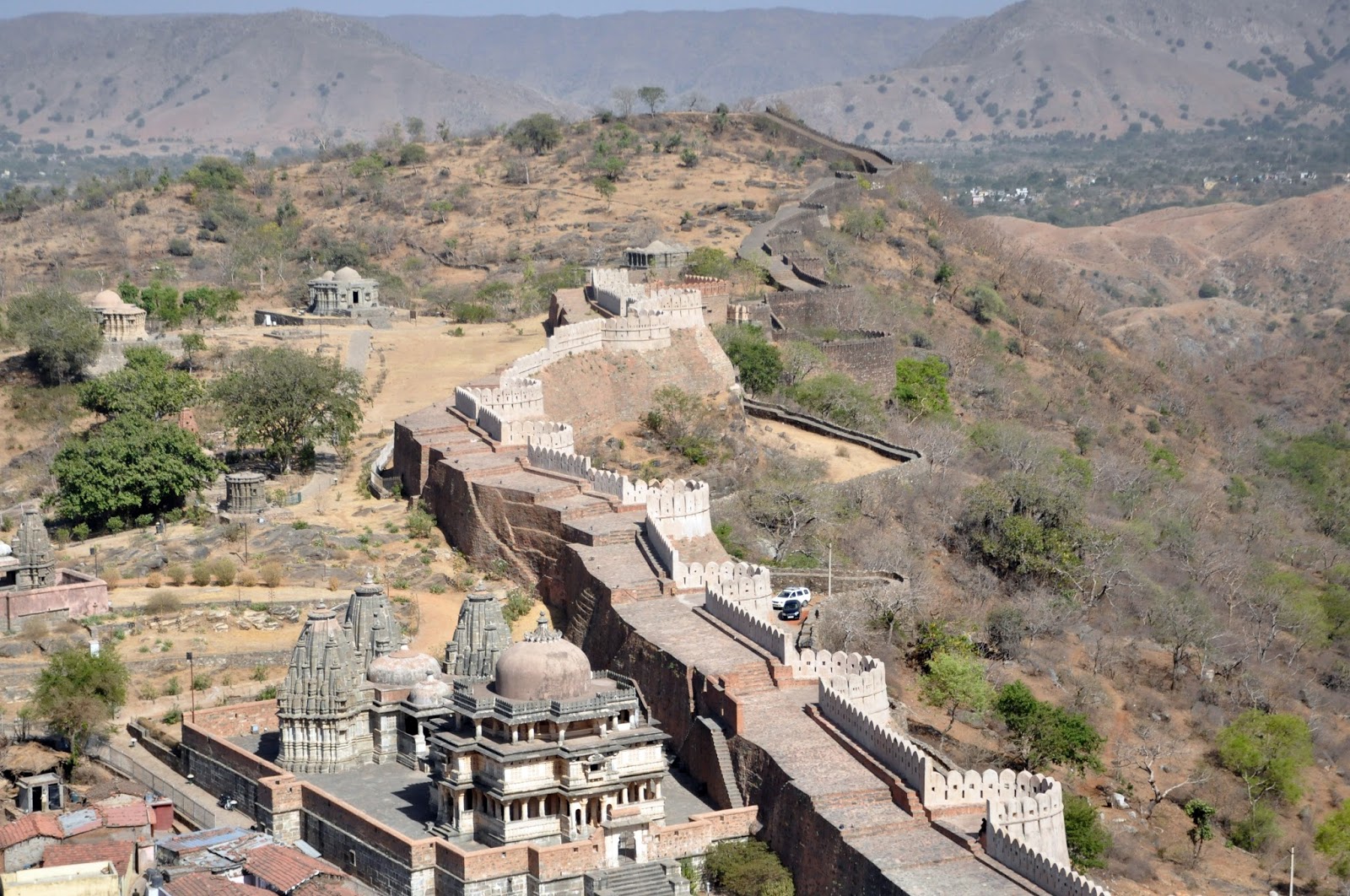 Kumbhalgarh : Second largest wall in the world