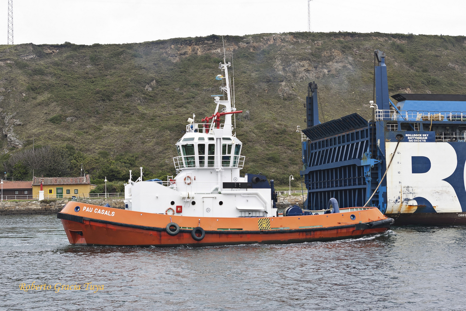 Buques en el puerto de Avilés: ROLLDOCK SKY