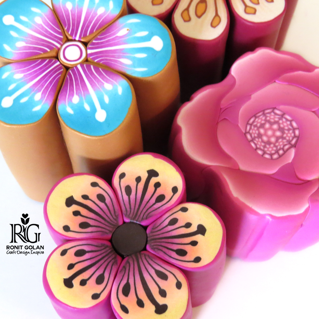 Ronit Golan - Polymer Clay Joy - Inspire to Create: Flower Power - NEW ...