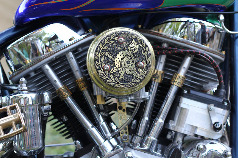 Old-STF Cycle: Steve's finished 56 FL Panhead