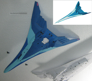 Ace Combat Model - Drawings: Arkbird