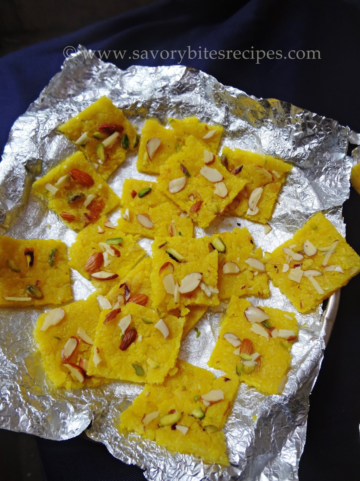 Bombay Paper Halwa / Ice Halwa | Savory Bites Recipes - A Food Blog ...