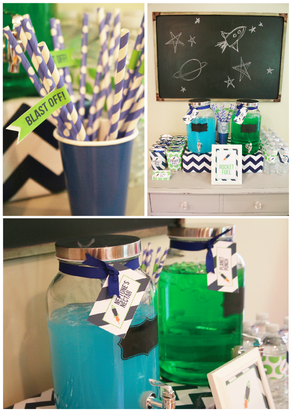 Nellie Design: Rocket Birthday Party