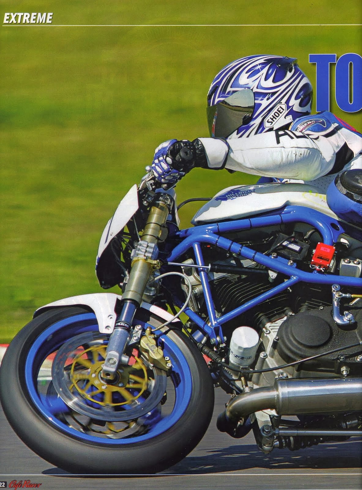 CaTTownGarage: THE "BOY RACER " - BUELL S1 RACING