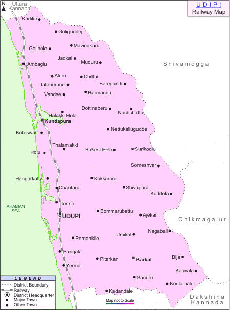 Rail-Map-india: Udupi_railway_map
