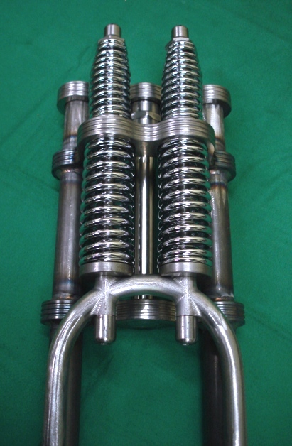 Trojan Classic Motorcycles: TFMW SPRINGER FRONT END, SUPER NARROW