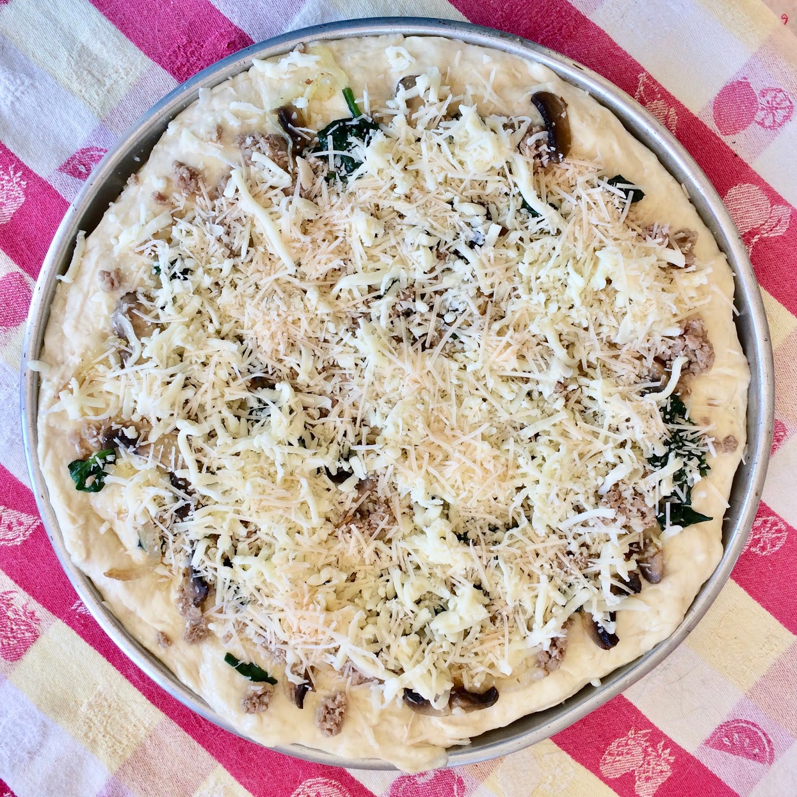 Mystery Lovers' Kitchen: White Pizza