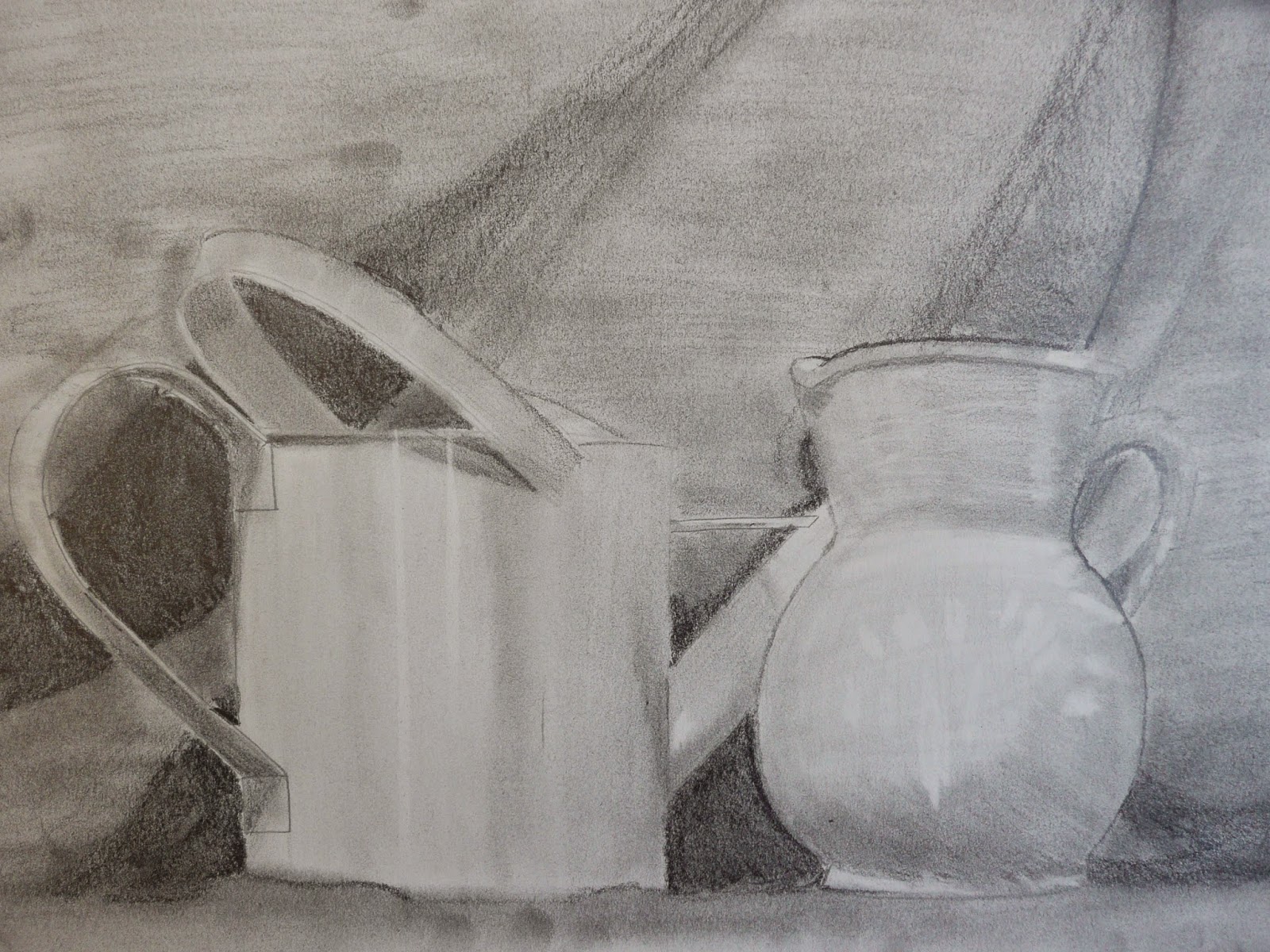 Bachillerato de arte de I.E.S. Ramón Carande: Bodegones a grafito