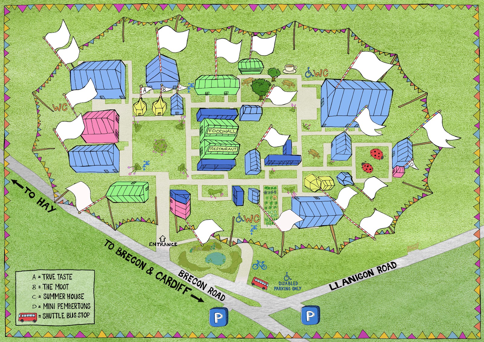 ALEXIA TUCKER ILLUSTRATION: Hay Maps 2012 - in BIG!