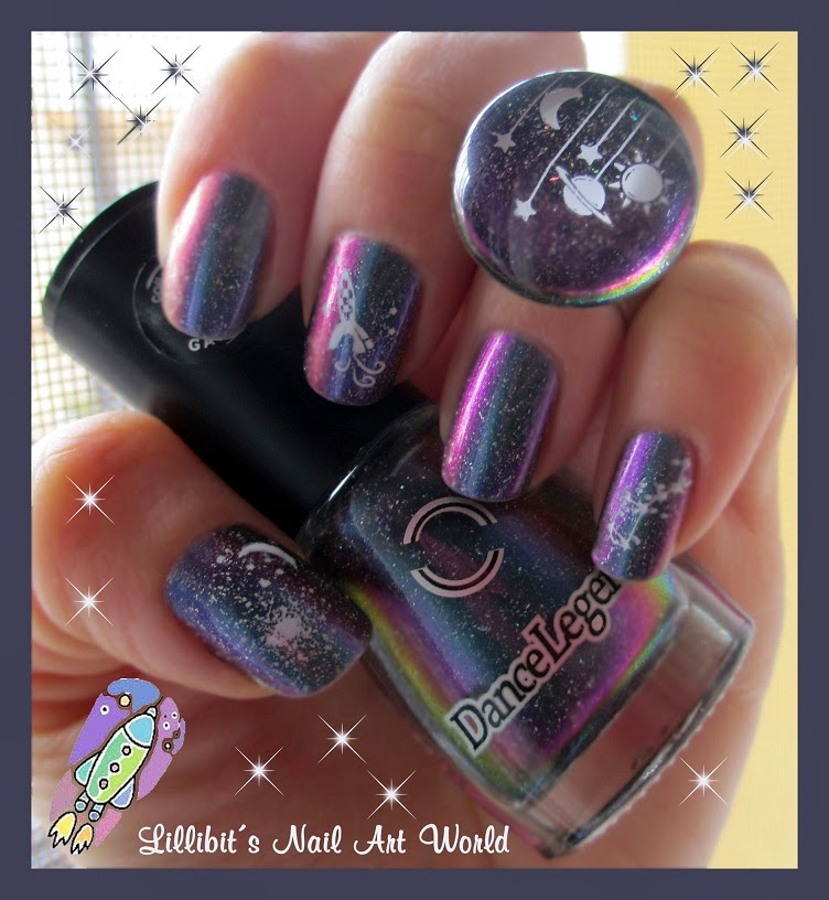 Lillibit´s Nail Art World: Milky way