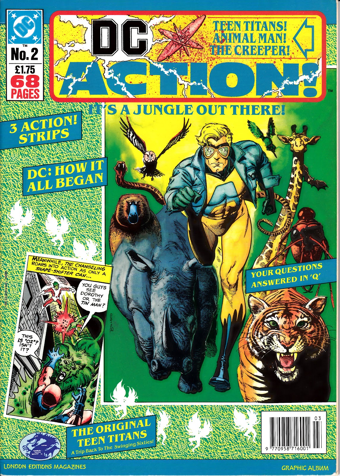 STARLOGGED - GEEK MEDIA AGAIN: 1990: DC COMICS IN THE UK: DC ACTION