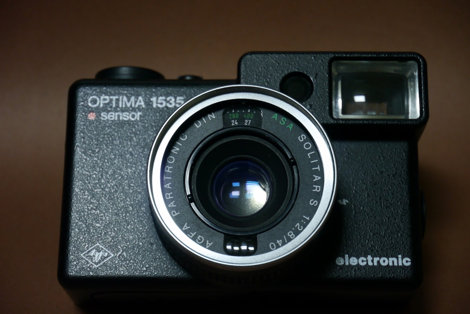 AGFA Optima 1535 electronic sensor 大紅鈕－為色彩而生! Life for Color!
