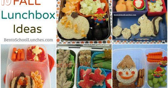 Bento School Lunches : 10 Fall School Lunchbox Ideas