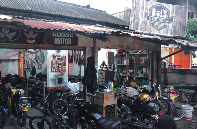 Alamat Bengkel Modifikasi Motor Klasik di Daerah Tangerang Selatan ...