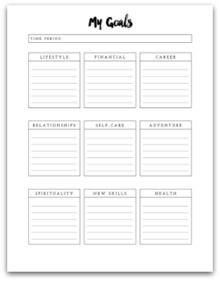 Ultimate list of life binder categories - padslimfa