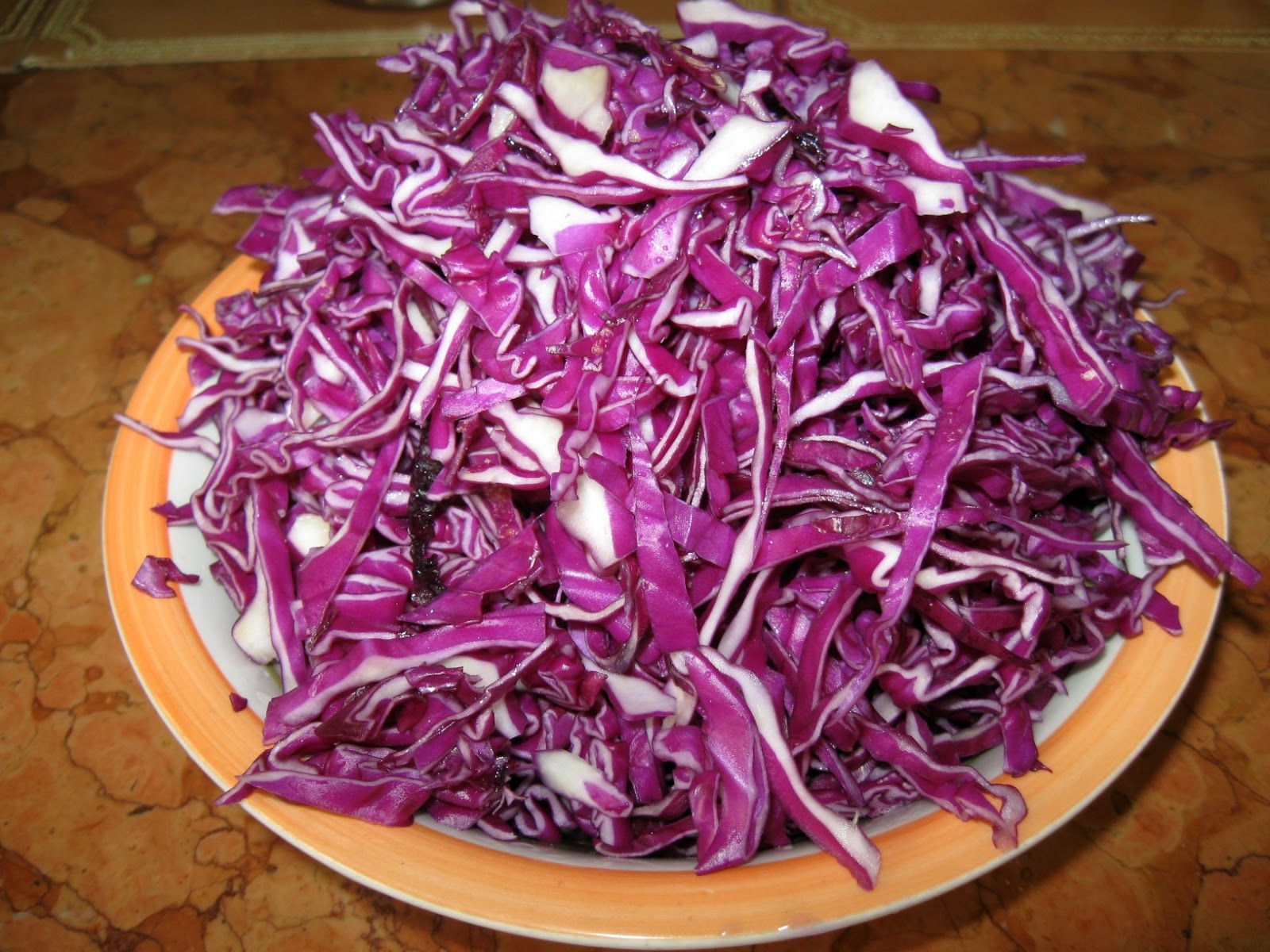 Comidas con historias: Repollo morado con arroz a la manteca y perejil.