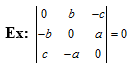 MyRank: Evaluation of determinants of 2nd and 3rd Order Matrices