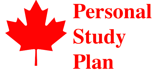 How To Maka A Personal Study Plan Gateway To Canada Canada 