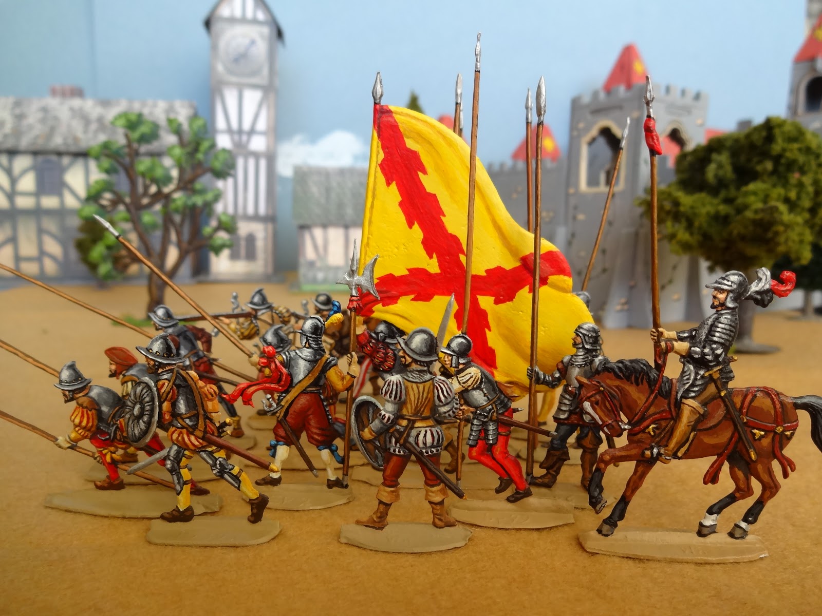 Castles of Tin: Spanish Tercio - 30mm Flats